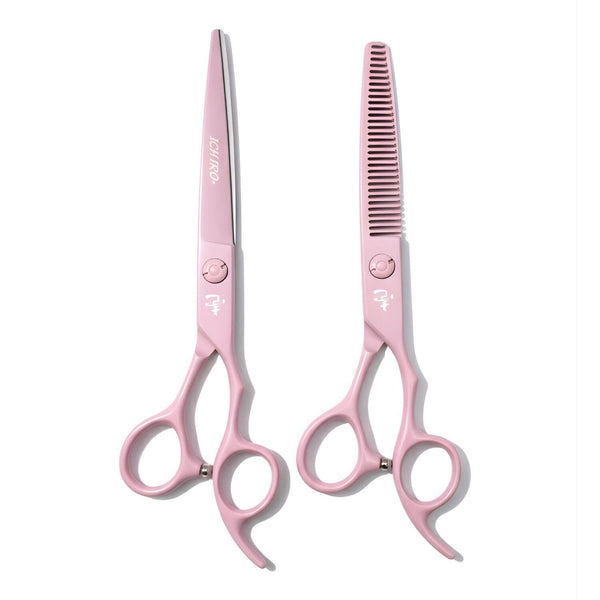 Ichiro Scissors Tagged "Pink" - Japan Scissor Shop