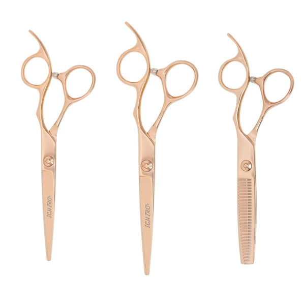 5.0" Hairdressing Scissors Tagged "rose-gold" - Japan Scissor Shop